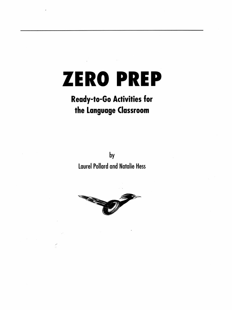 Zero Prep Ready To Go | PDF