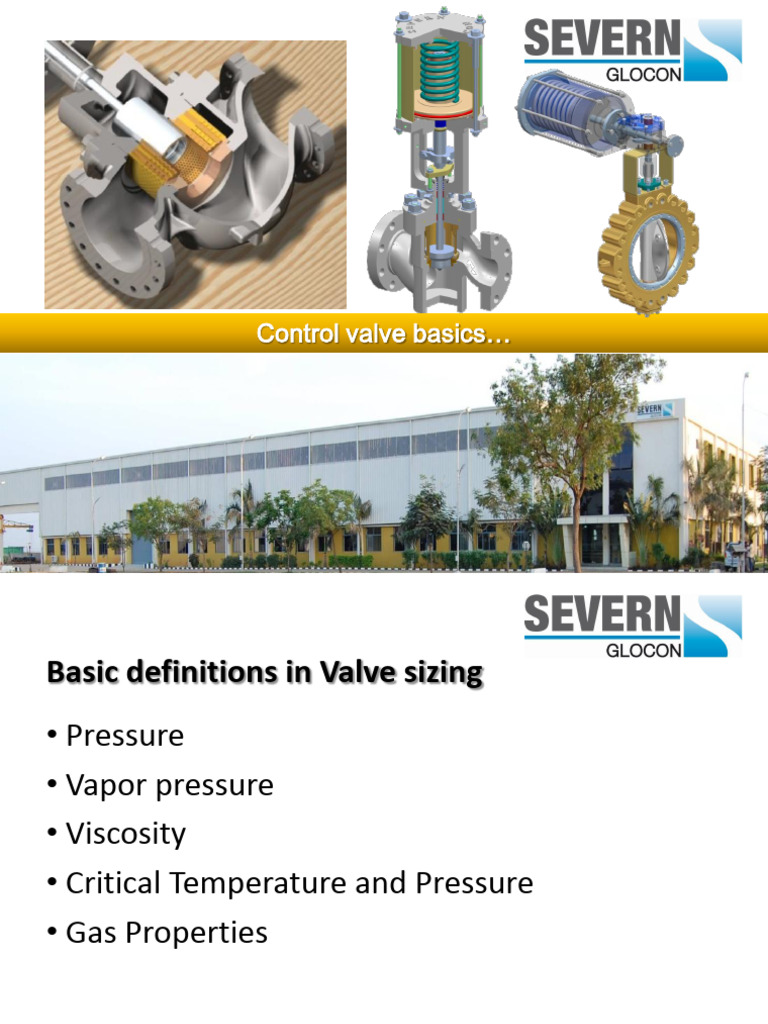 Control Valve Presentation - Severn-Glocon | PDF