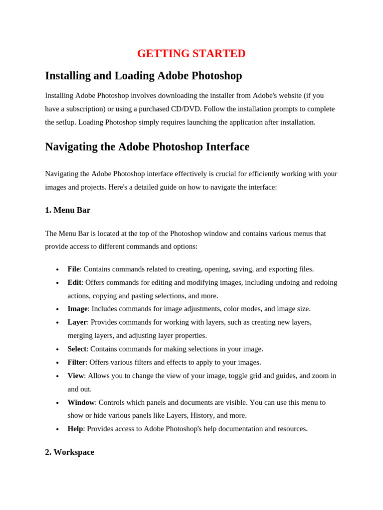 PHOTOSHOP | PDF