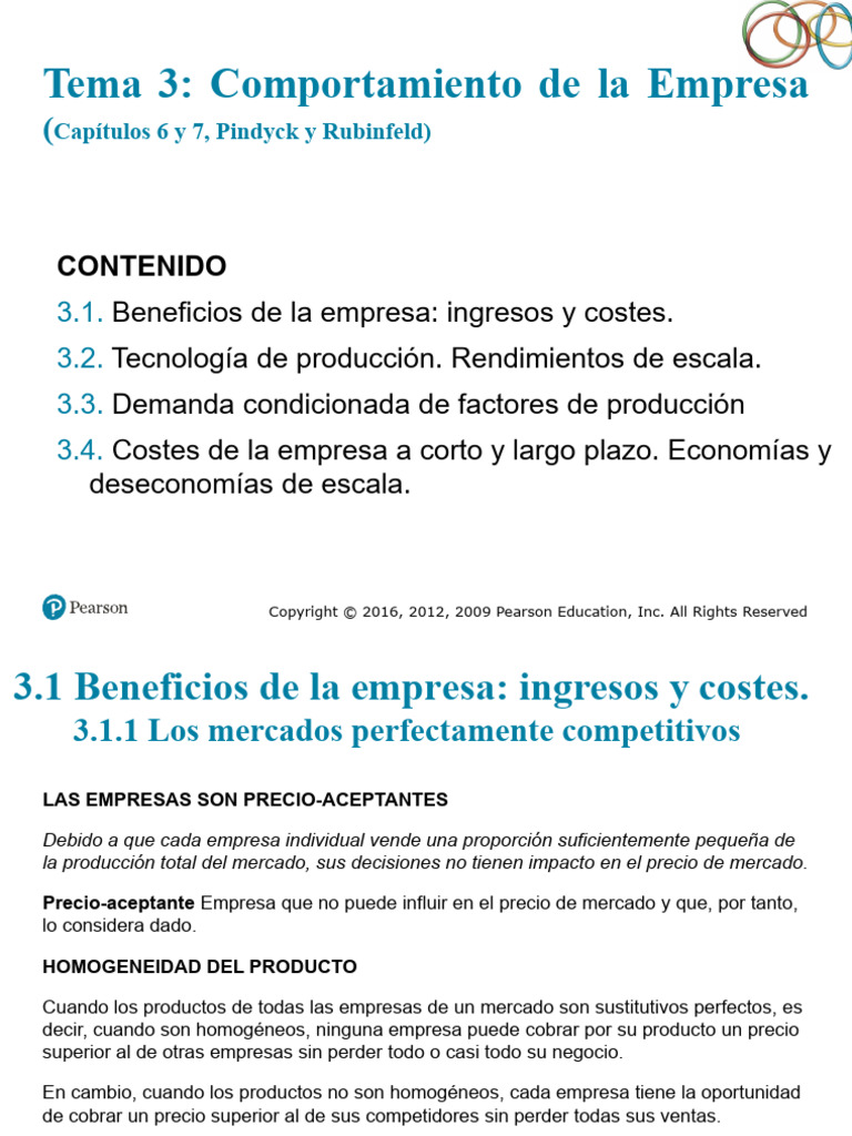 Tema3_Teoria de La Empresa | PDF