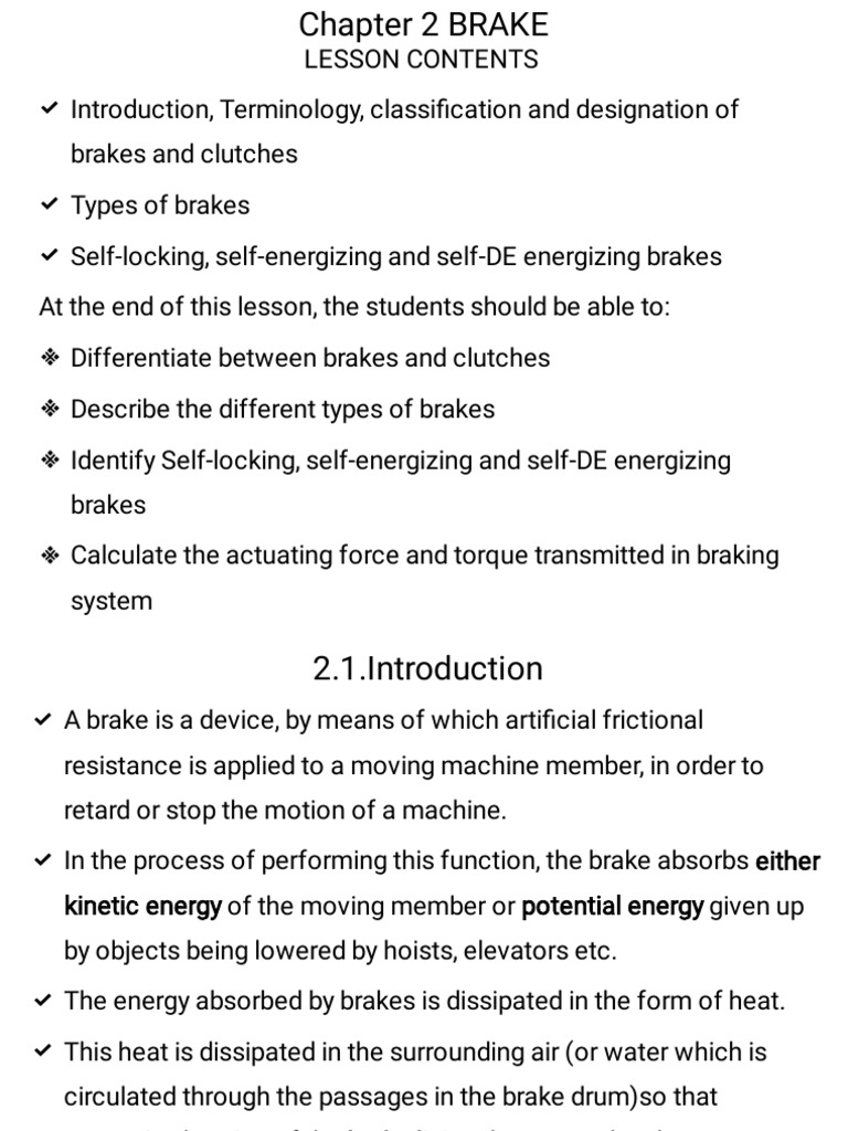BRAKE | PDF