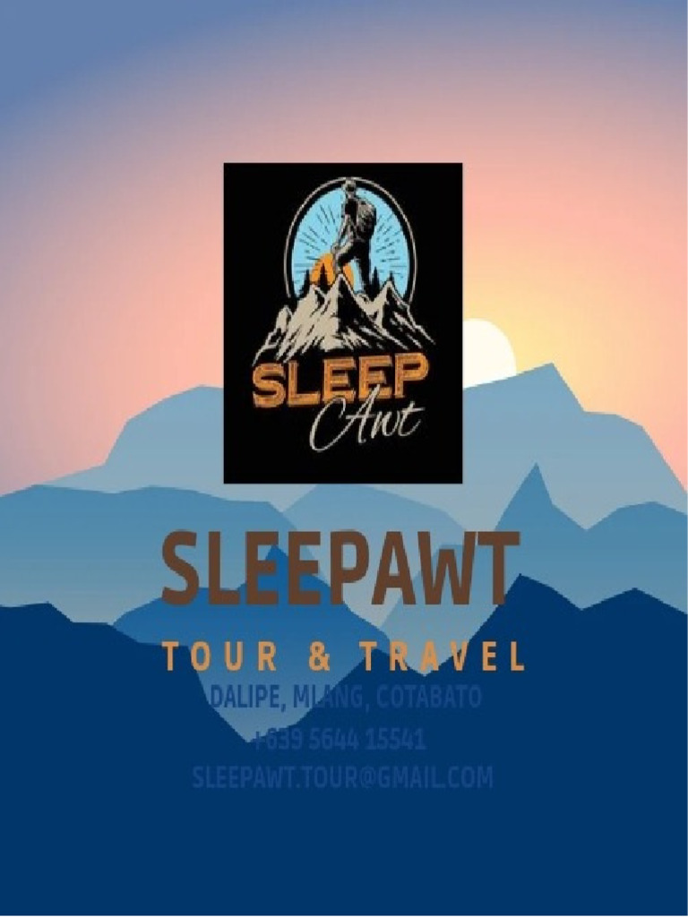 Blue Yellow Simple Tour and Travel Logo | PDF