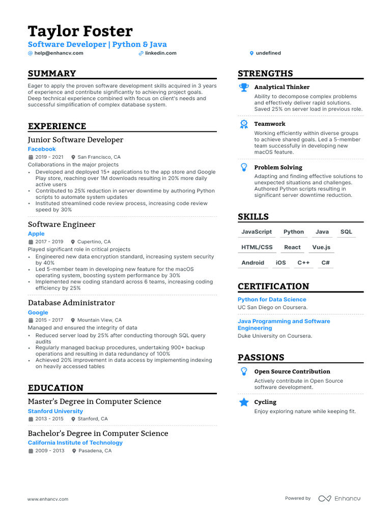 Taylor Foster Resume | PDF