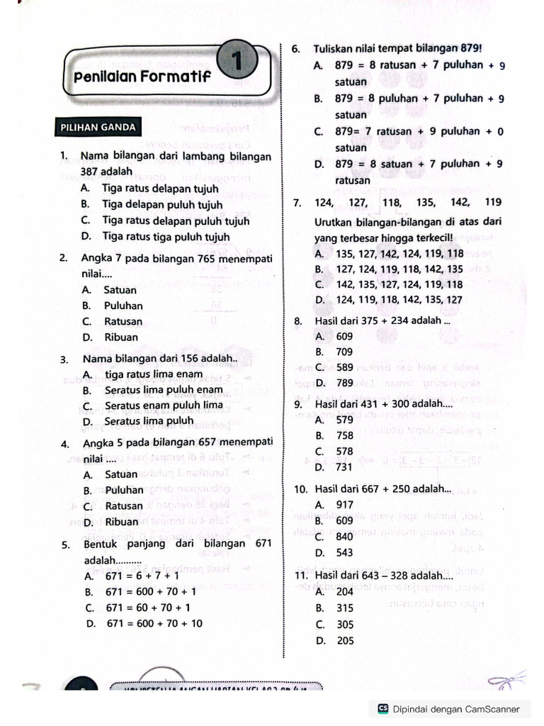 Soal MTK | PDF