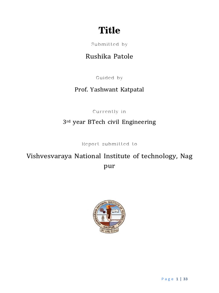 Title: Rushika Patole | PDF