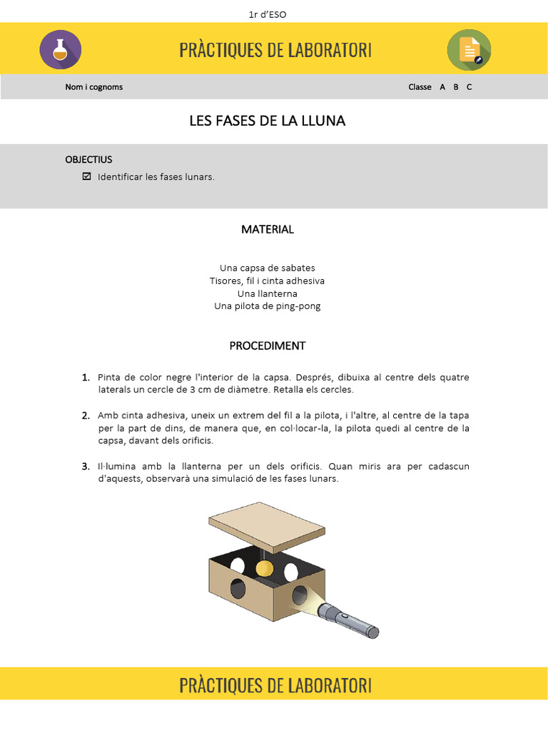 03 Les Fases de La Lluna | PDF