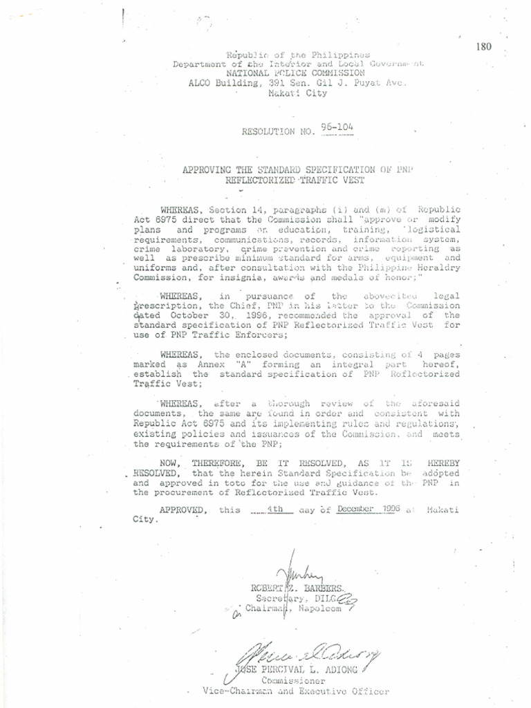 96-104 - Reflectorized Traffic Vest | PDF