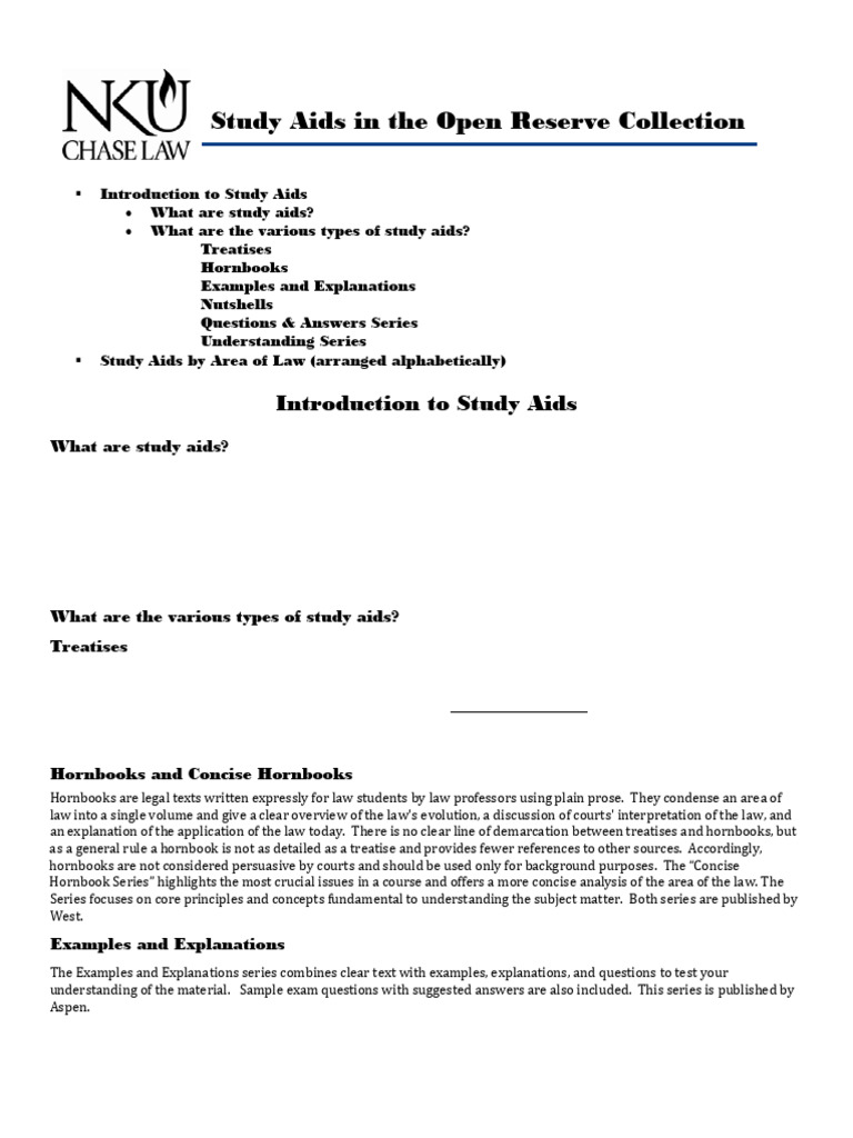 Study Aids Lololol | PDF