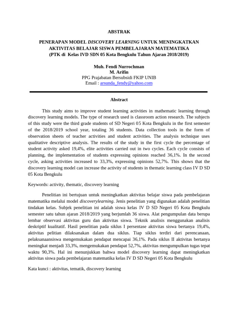 Jurnal PTK | PDF | Cognition | Wellness