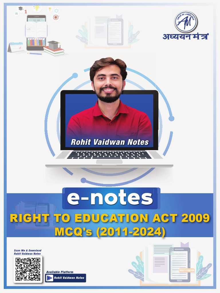 RTE 20 MCQ by Rohit Sir | PDF