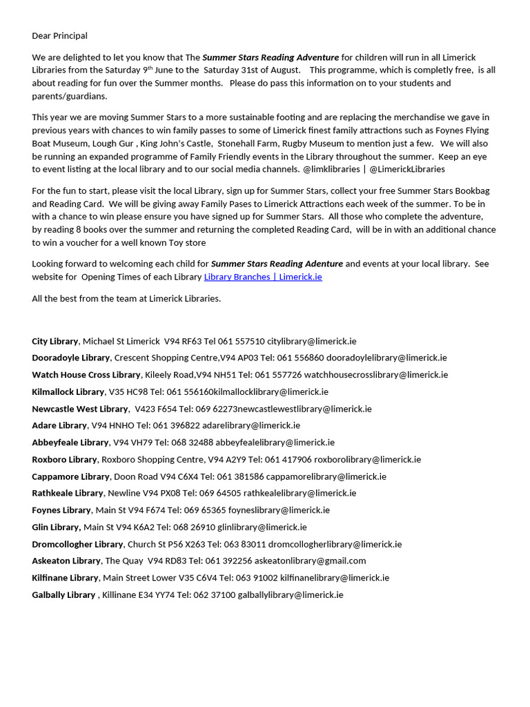 Summer Stars Reading Adventure | PDF