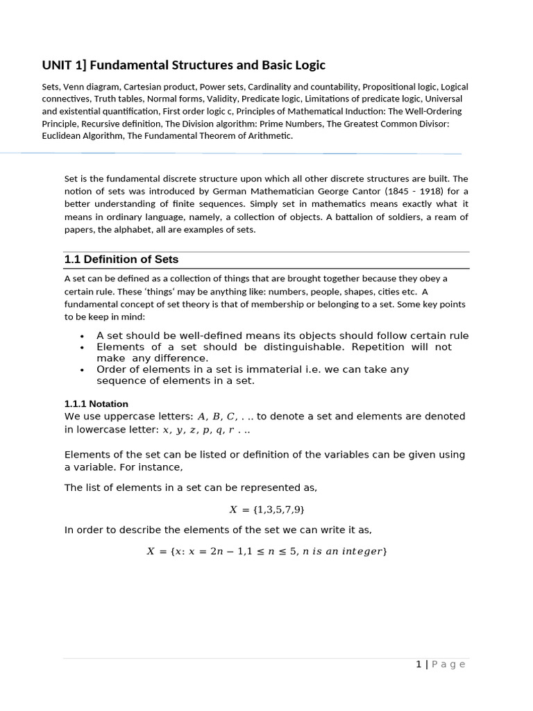 DM Notes Maths | PDF
