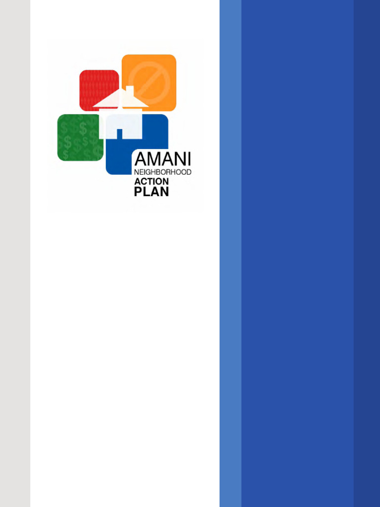 Amanineighborhoodactionplan Apw-2013 | PDF