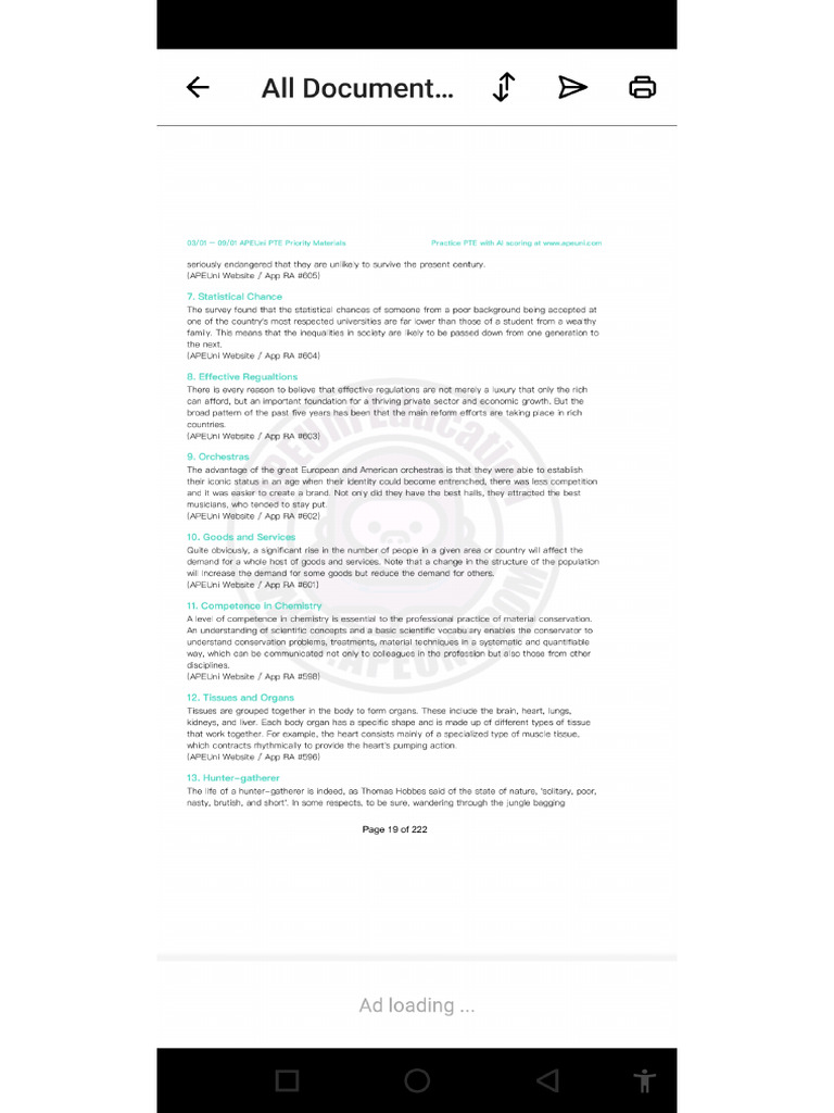 Pte Read Aloud | PDF