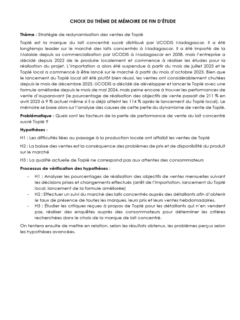 Plan de rédaction | PDF