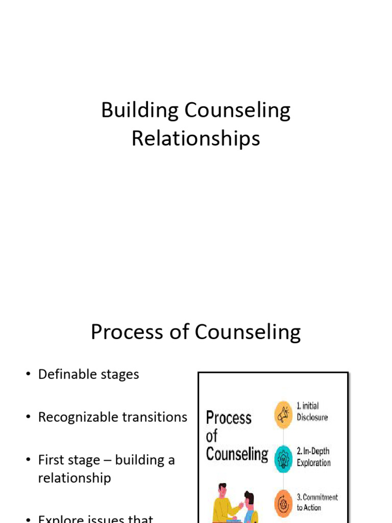 Building Counseling Relationships | PDF | Nonverbal Communication | Empathy