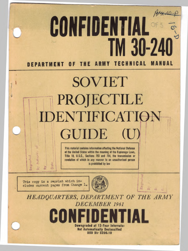TM 30 240 | PDF