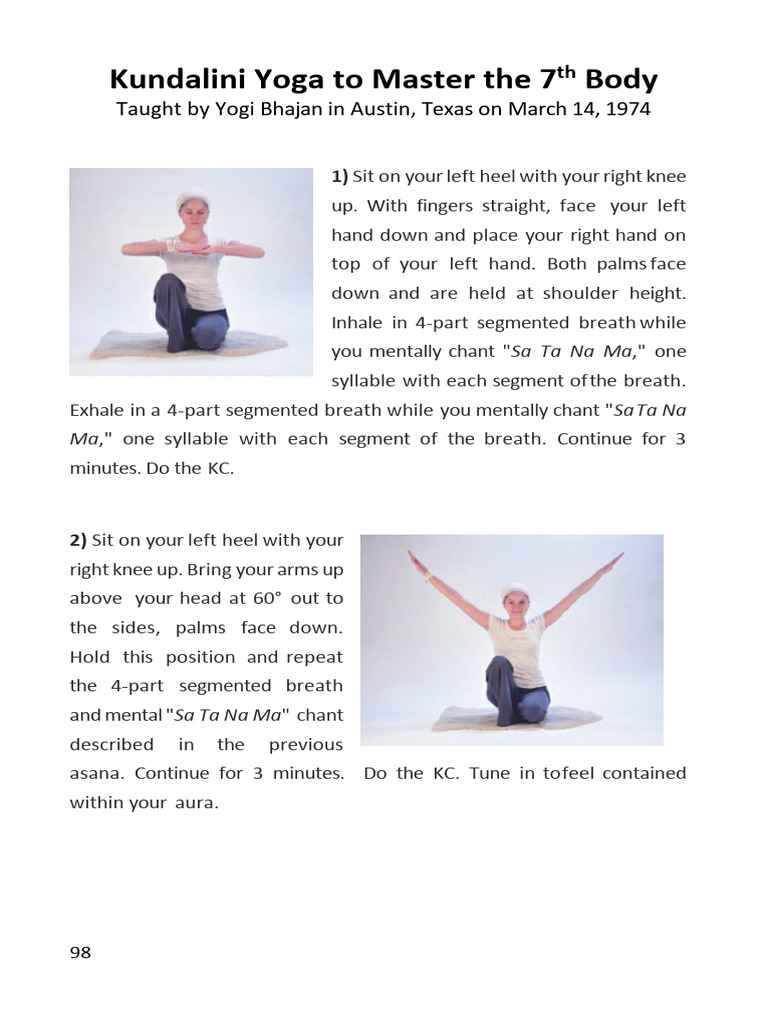 Book 1 7th Body Kriya | PDF