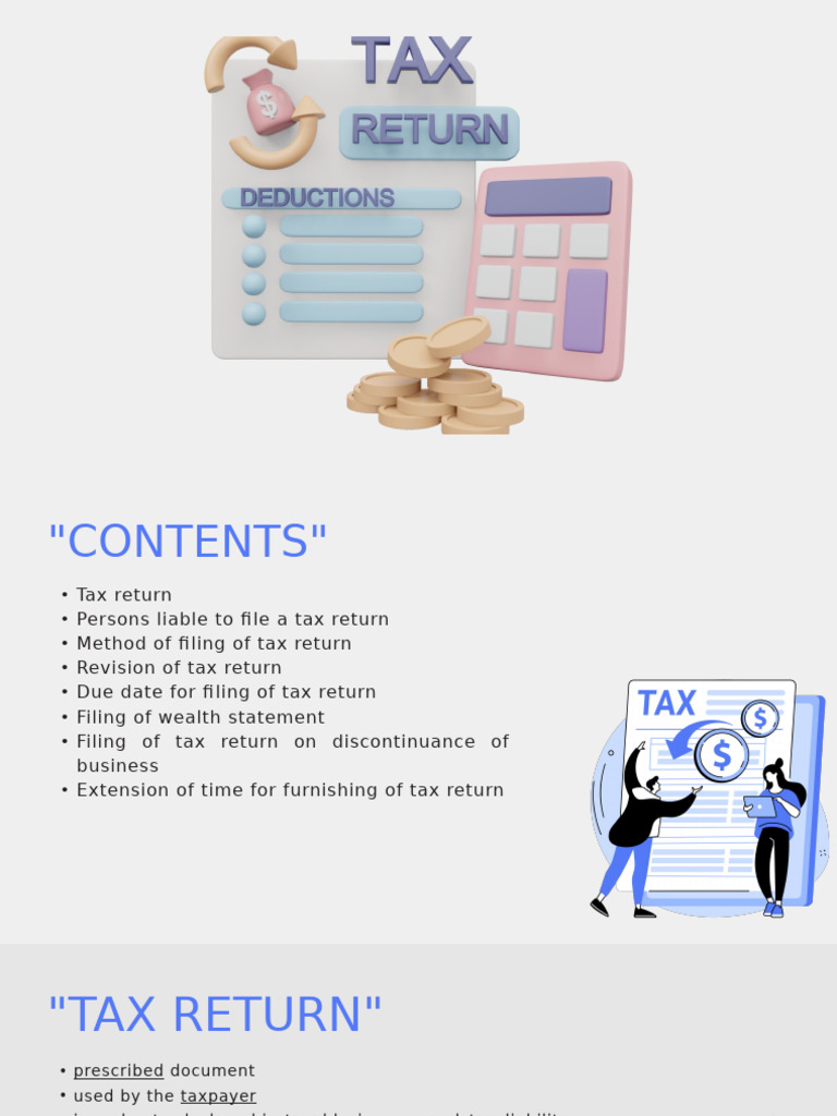 Tax Return | PDF