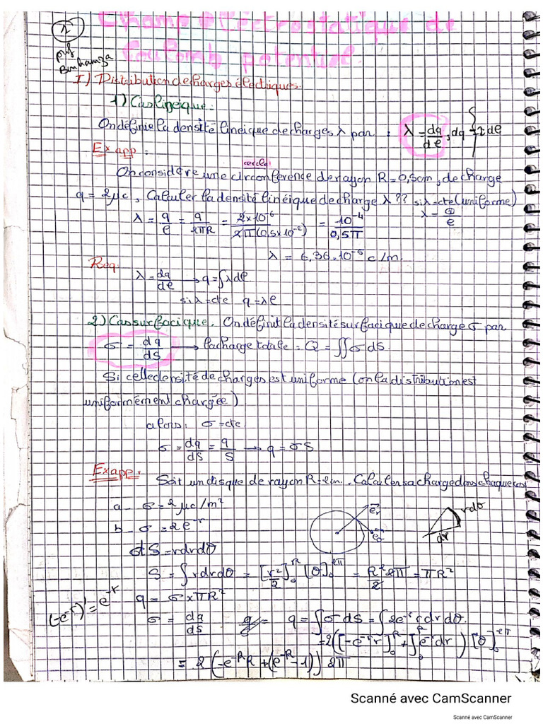 Cours Electrostatiq Sup | PDF