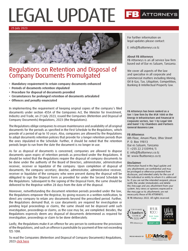 Docs Disposal | PDF