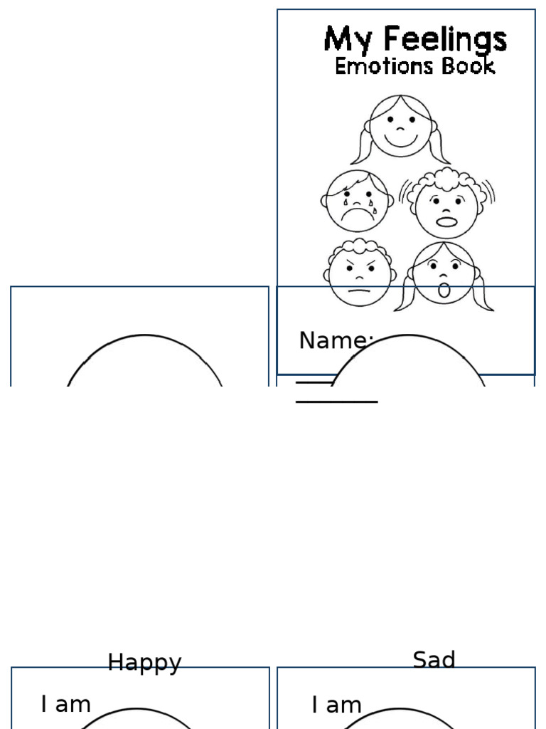 My Feelings Emotions Book | PDF