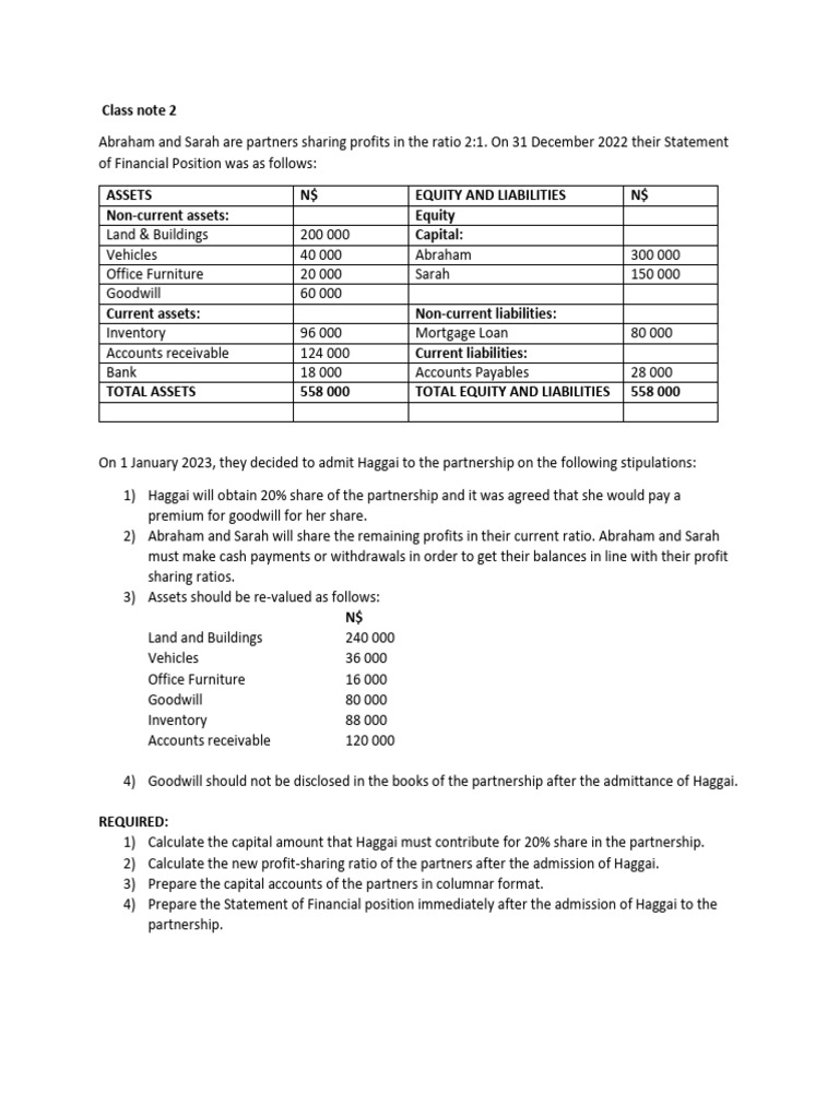 Class Exercise 2 | PDF