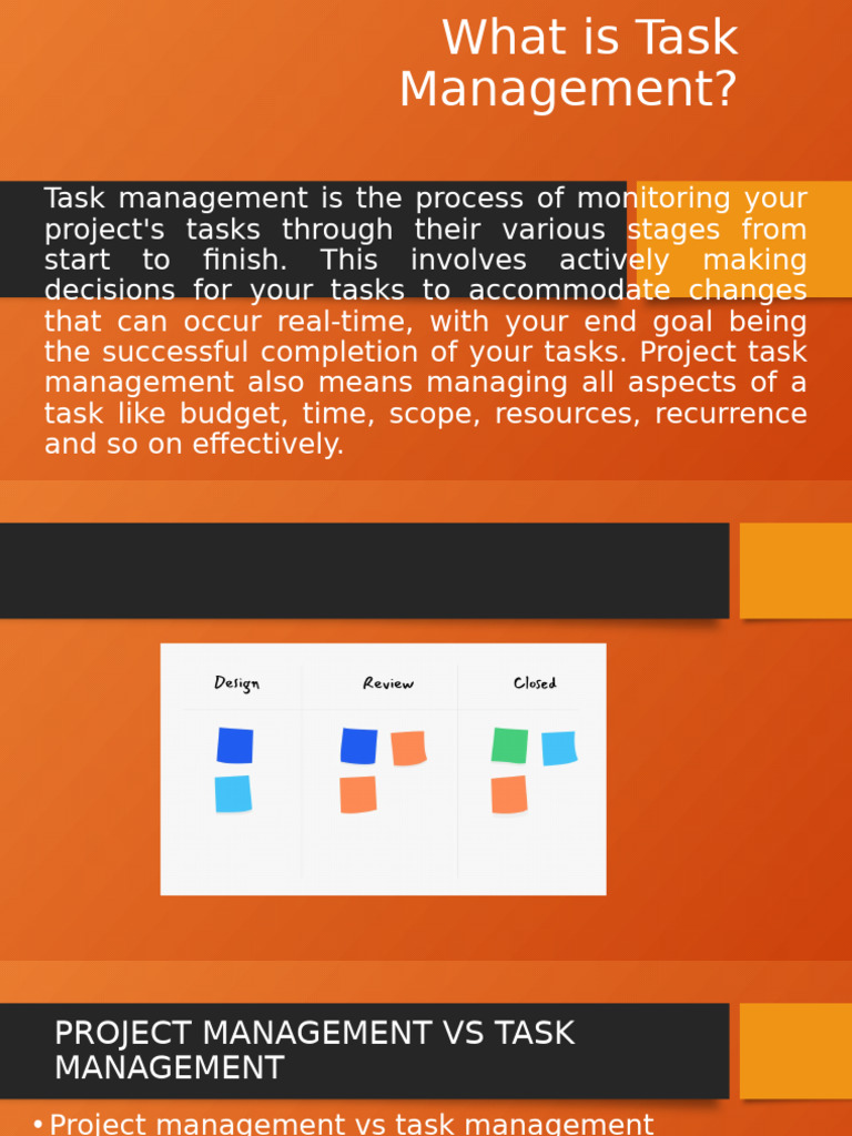 What Is Task Management | PDF