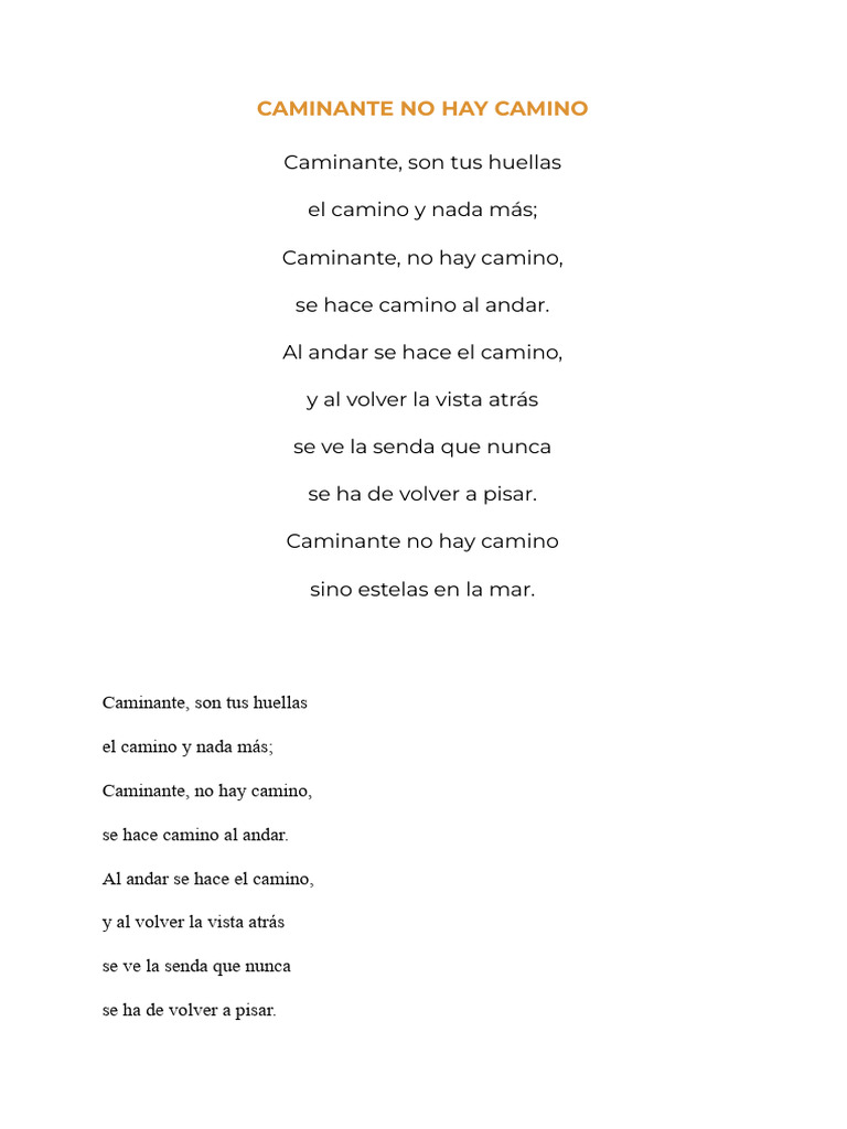Poemas Machado | PDF