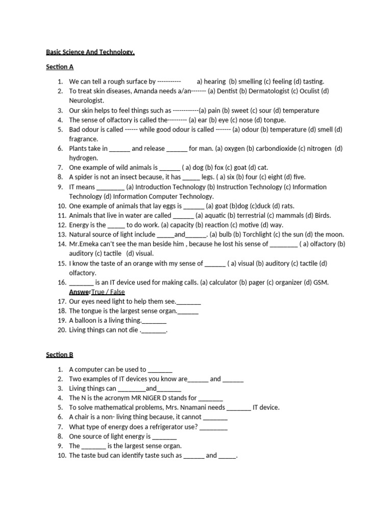 Basic Science Year1 Pdf