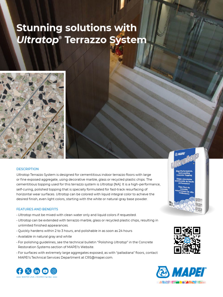 stunning-solutions-with-ultratop-terrazzo-system | PDF