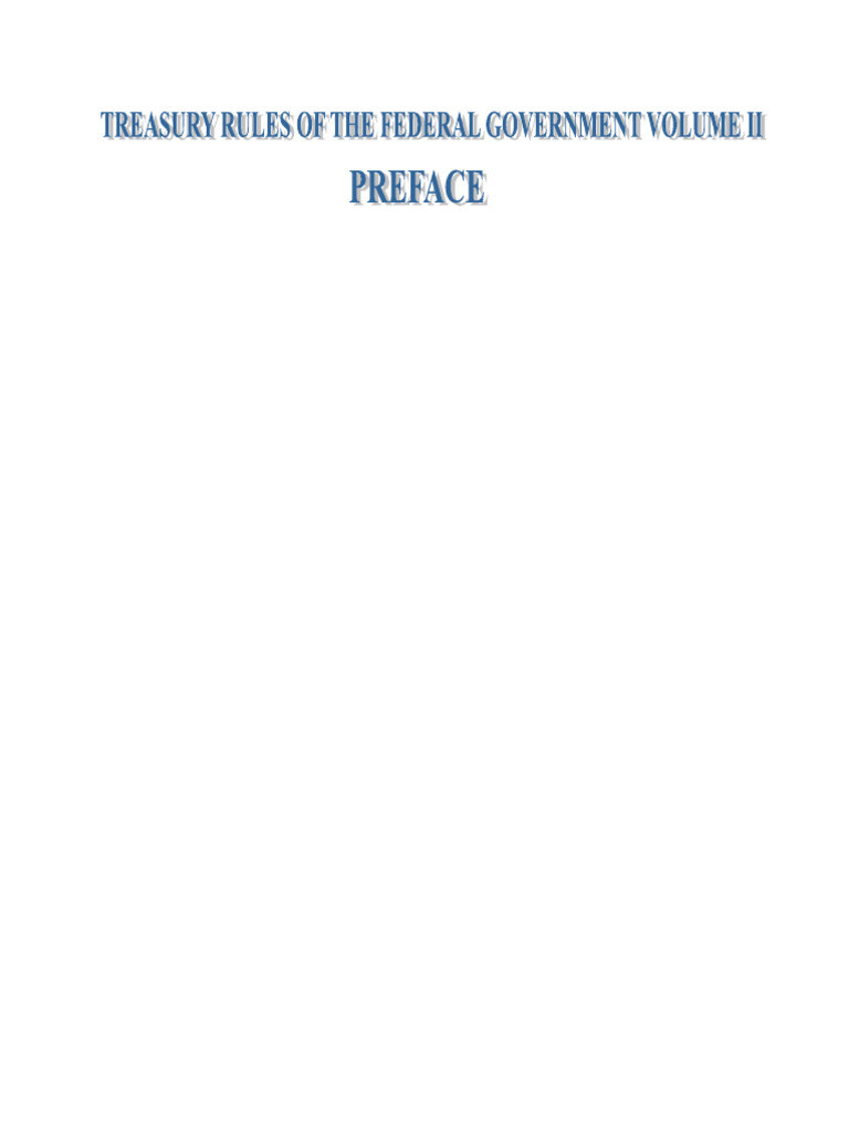 Treasury Rules 2 Complete | PDF