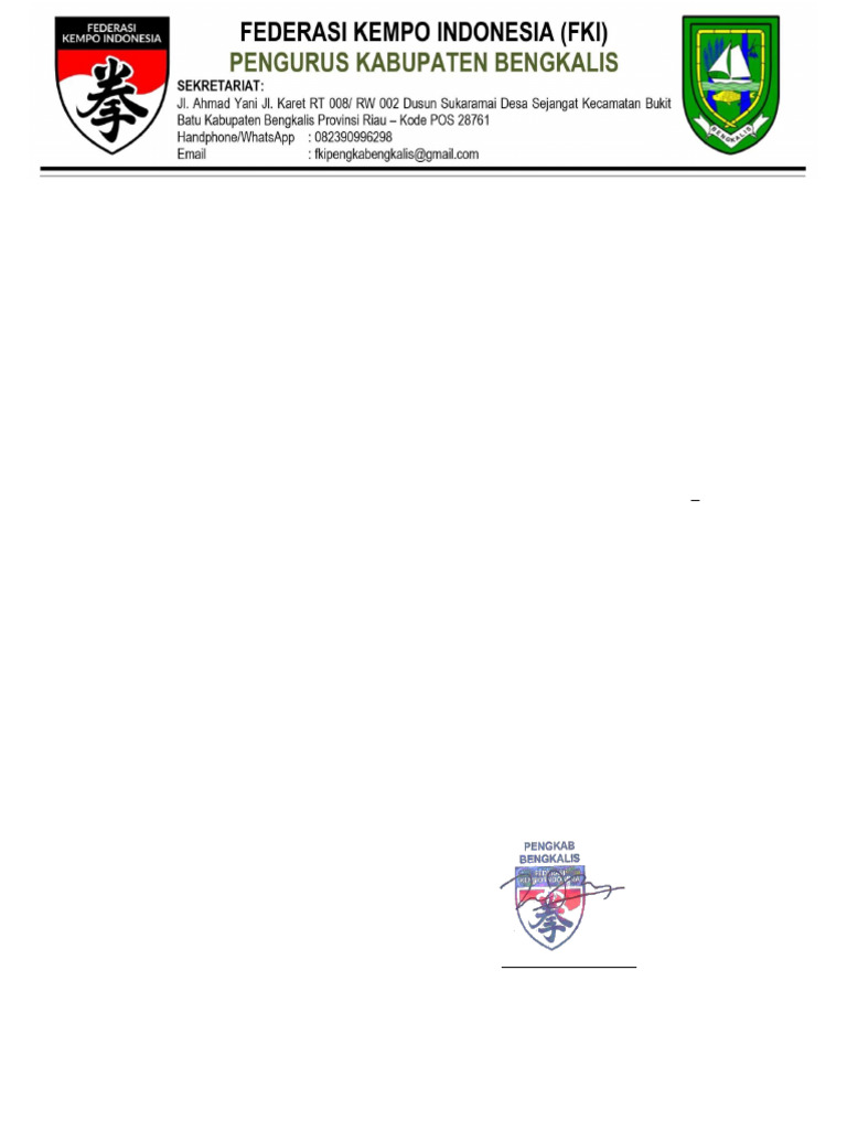 Permohonan P2T2 Dan Ukt Fki Pengka Bengkalis Bulan Oktober 2023 | PDF