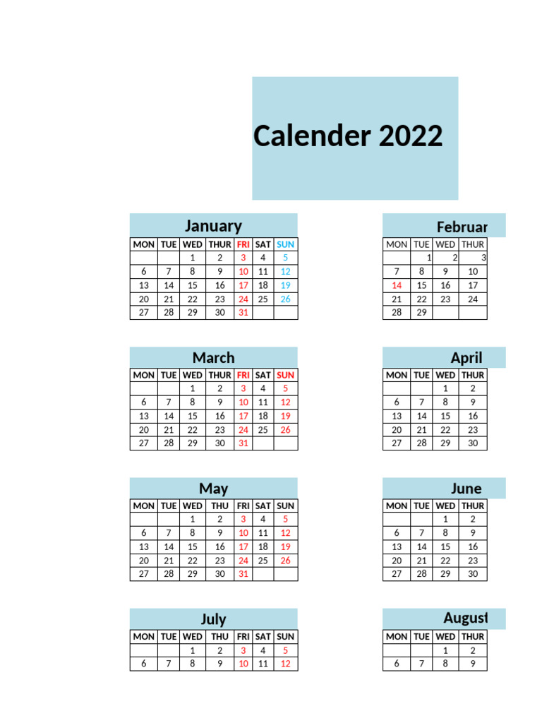 Calender | PDF