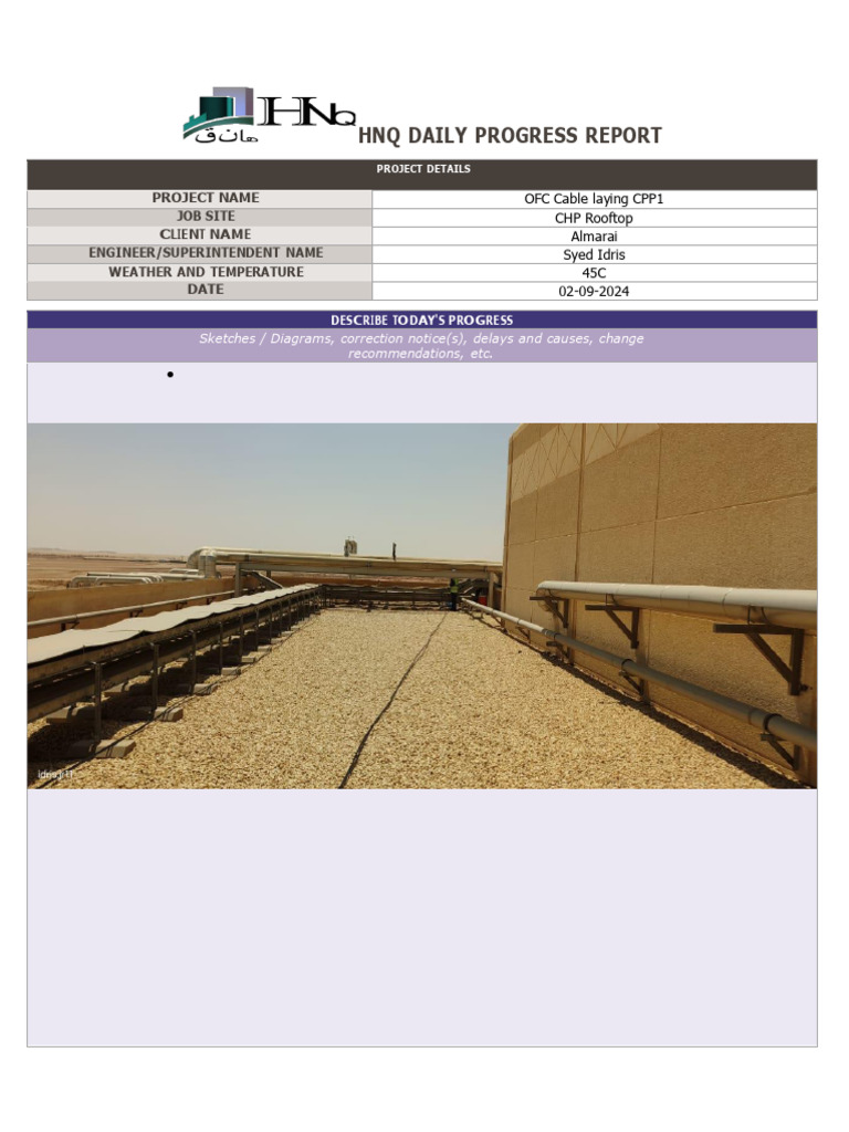 OFC Cable Laying DPR (02-09-2024) | PDF