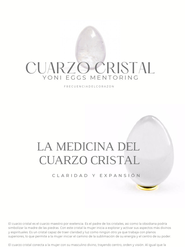 CUARZO CRISTAL | PDF