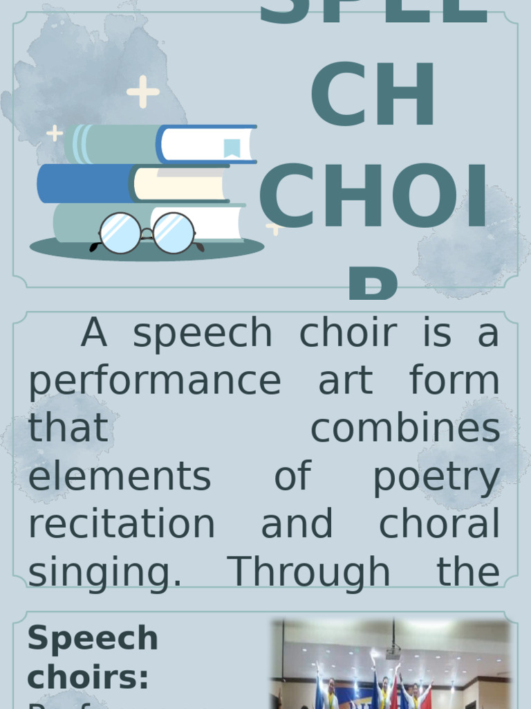 Speech Choir | PDF