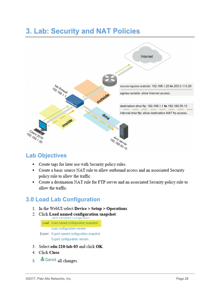 Paloalto Labguide 2 | PDF