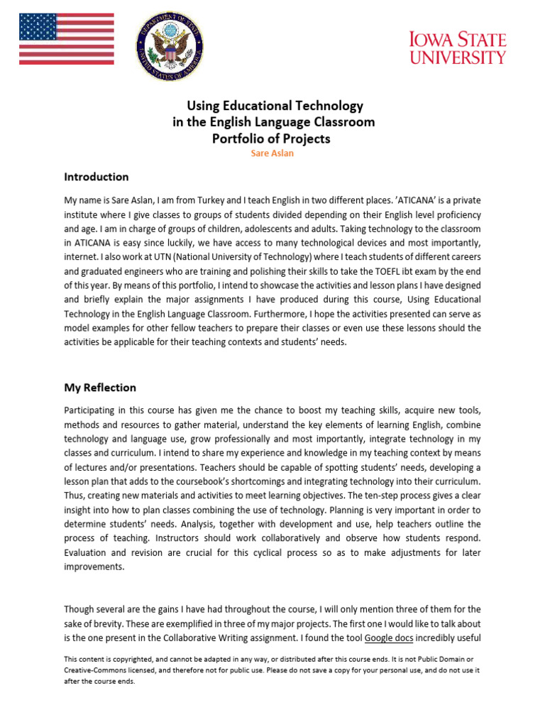 Module 8 Portfolio of Projects Example | PDF