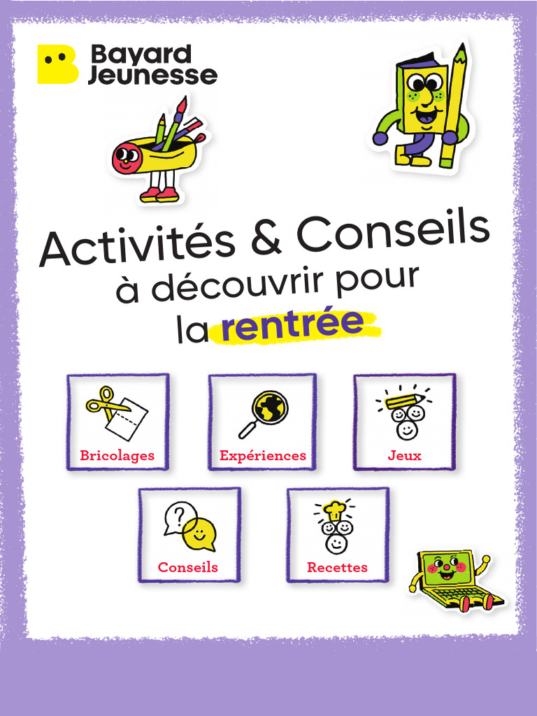 Livret Activites Rentree 2024-1 | PDF