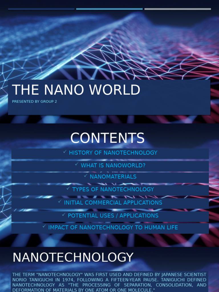 The Nano World | PDF