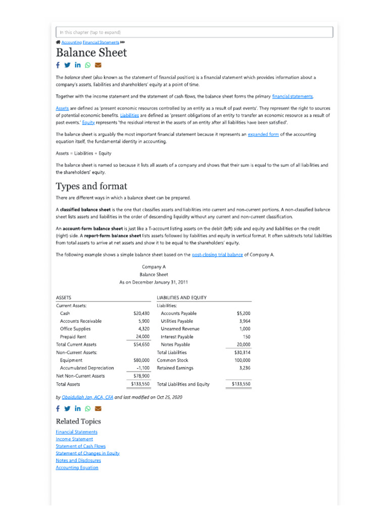 2K Balance Sheet | PDF