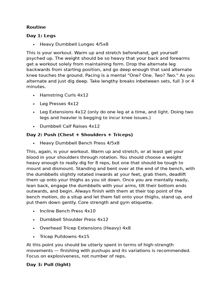 Bodybuilding 101 | PDF