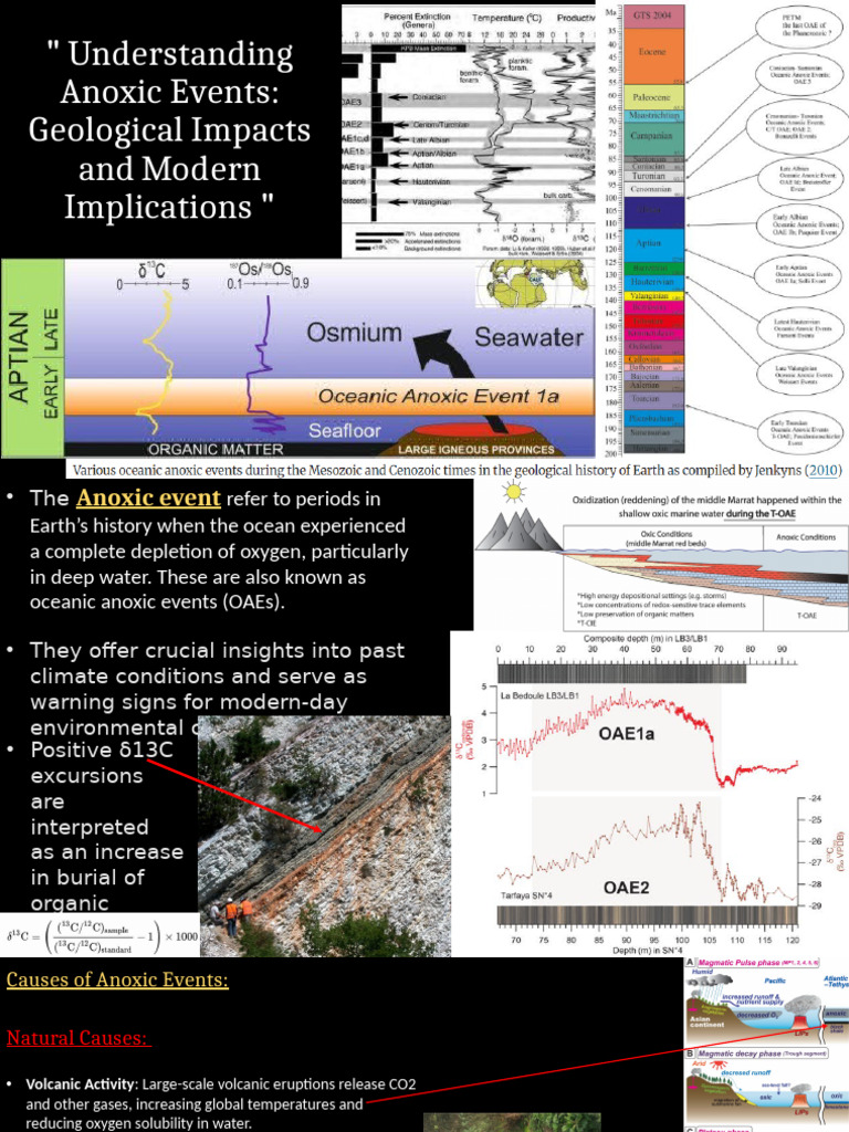 Presentation On (Anoxic Events) . | PDF | Eutrophication | Science ...