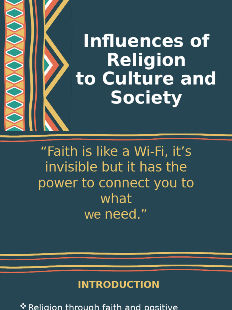 Influences of Religion | PDF