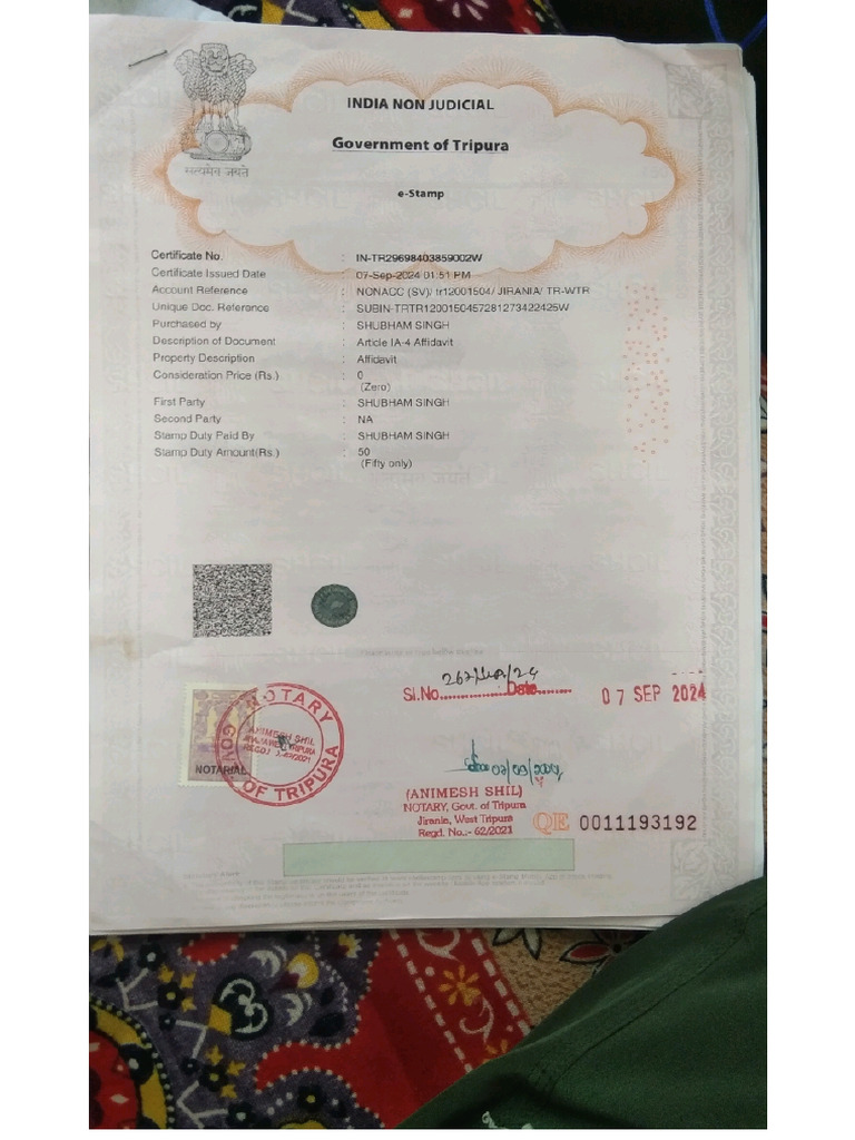 Anti Ragging Affidavit PDF | PDF