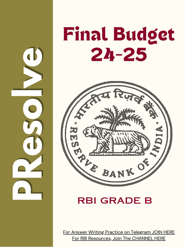 Rbi Grade B: For Answer Writing Practice On Telegram JOIN HERE For RBI ...