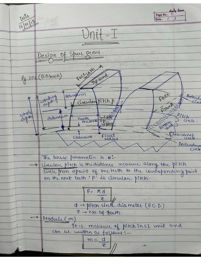 Machine Design Notes | PDF