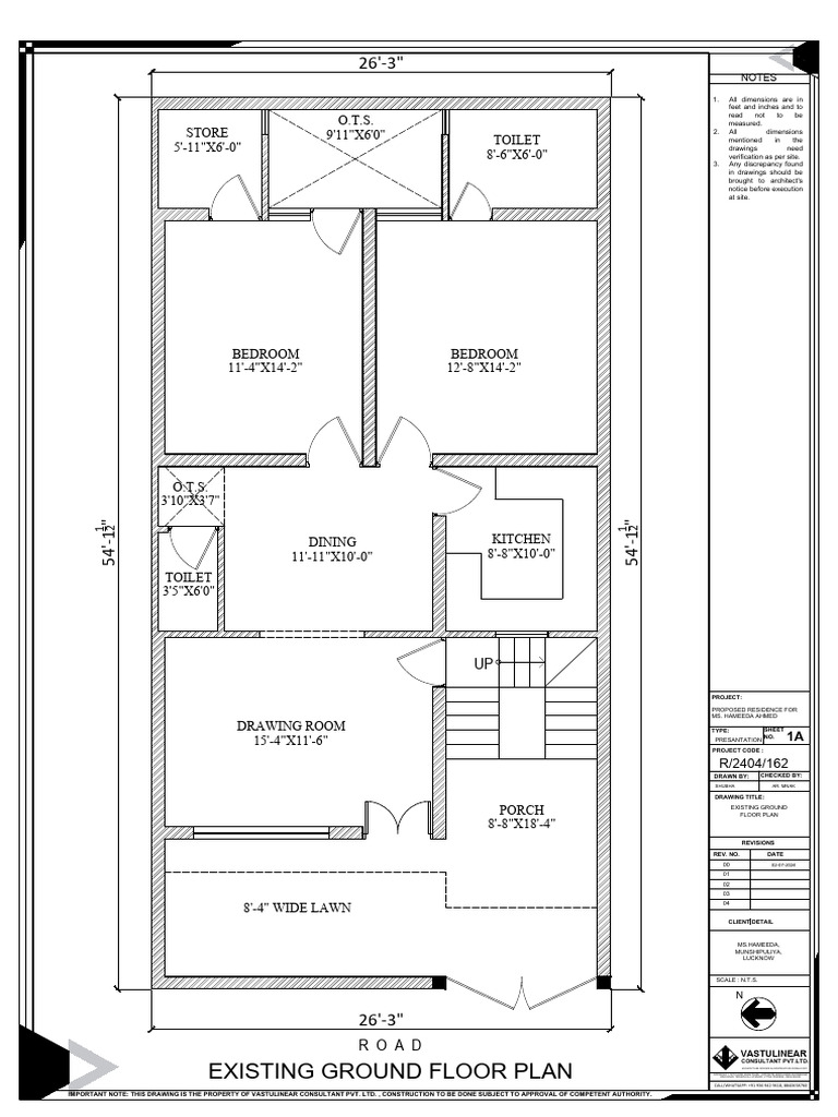 MS - Hameeda Ahmed Proposed Floor Plans 02072024 | PDF