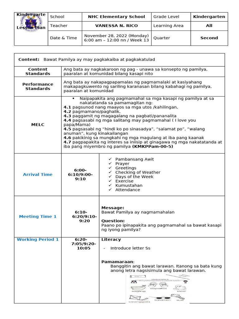 VANESSA DLP Q2 Week 14 Day 1 5 | PDF